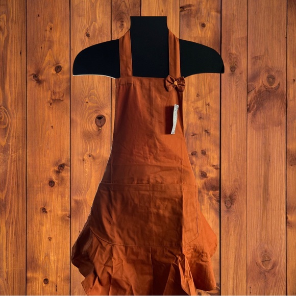 Other | Ruffled Lady Aprons Rust Forest Green Royal Blue Maroon | Poshmark